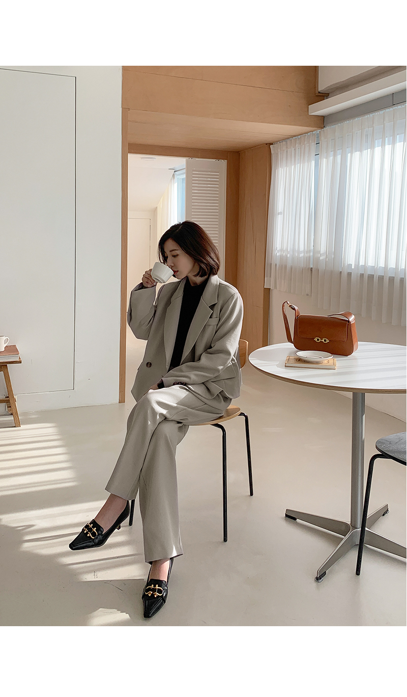 바이로그인 모어더블크롭자켓